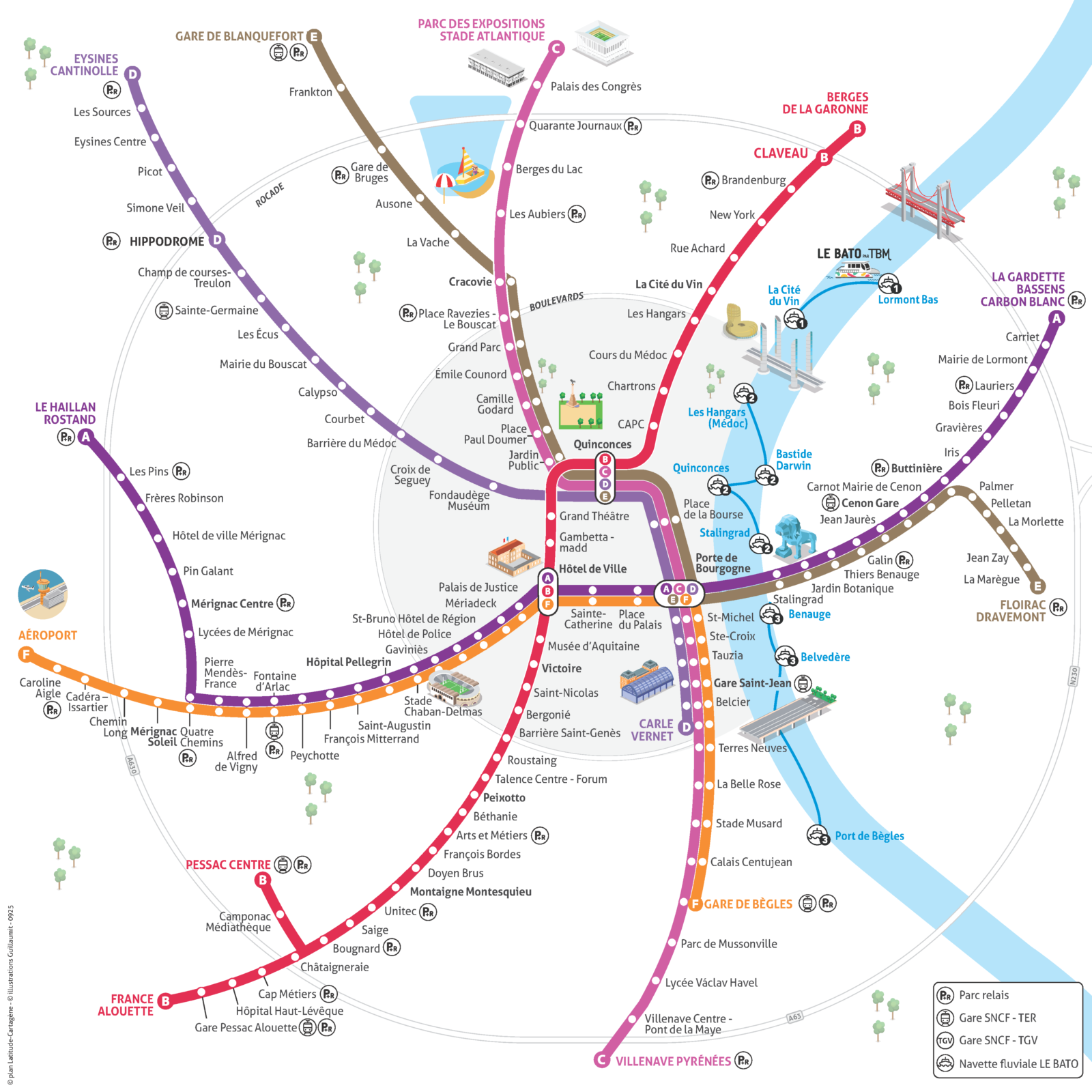 Le réseau TBM évolue dès le 6 décembre - Un air de Bordeaux